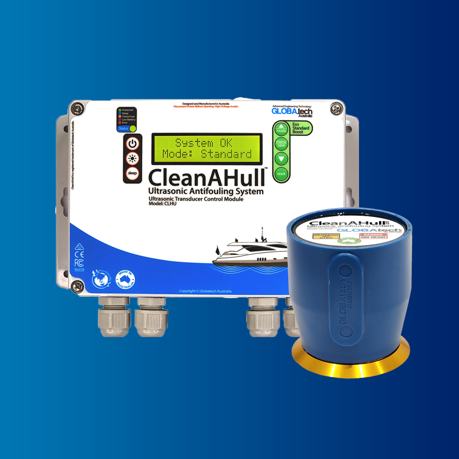 CleanAHull™ Ultrasonic Antifouling Double 2CH - | BTP-Marine