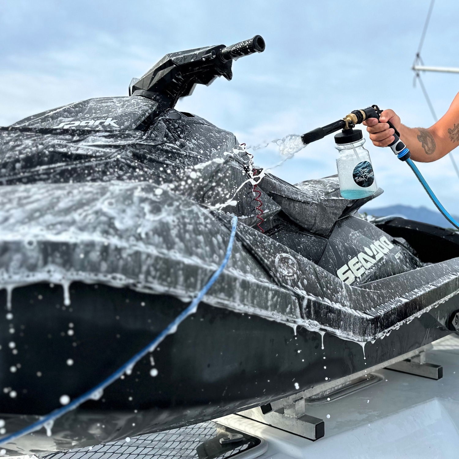 How To Remove Salt Buildup with Salt-Shark | BTP-Marine